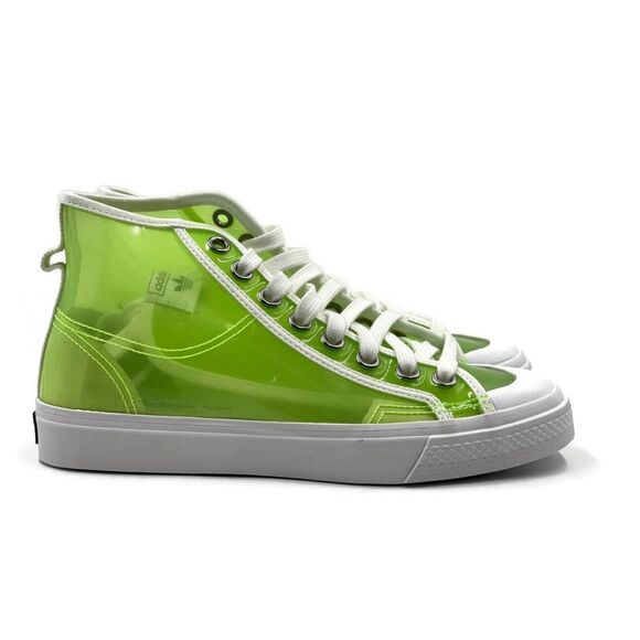 adidas | Shoes | Adidasnizza Hi Transparent Women Casual Shoe Neon ...